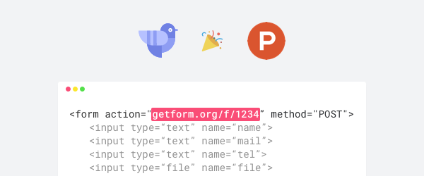 Getform 2.0 is live on Product Hunt